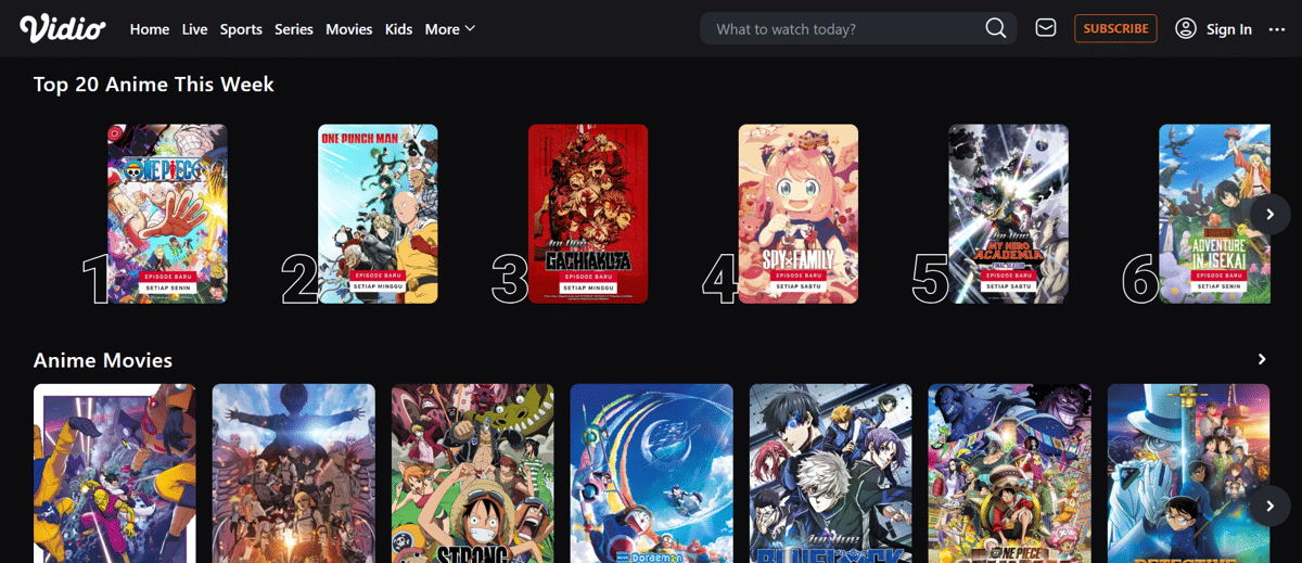 Animeku Bahaya, Ini 5 Link Streaming Anime Sub Indo Legal | Duniaku.com