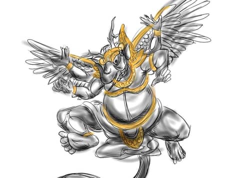 10 Sketsa Ogoh-Ogoh di Denpasar 2026 | IDN Times Bali