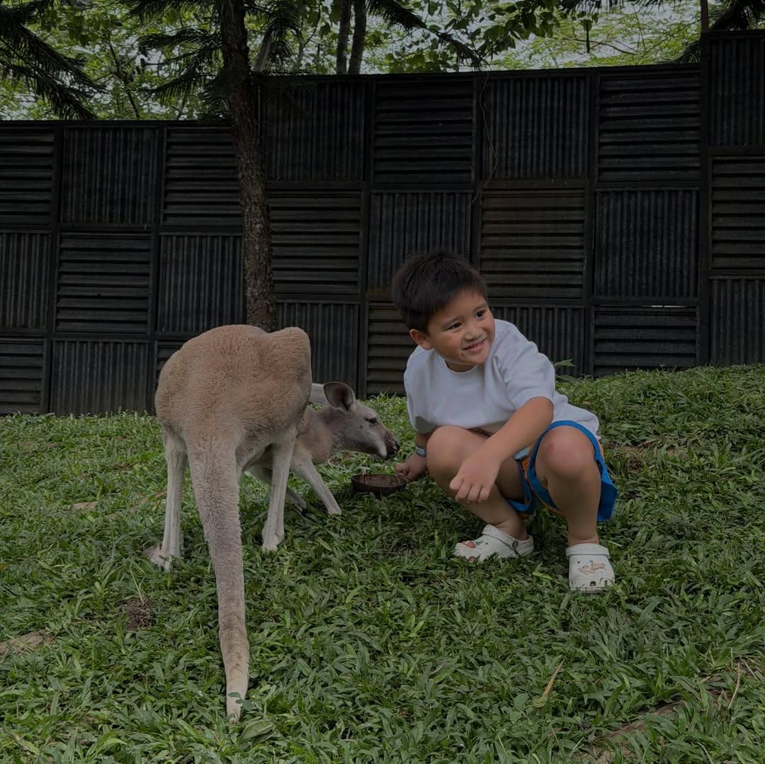 9 Potret Keluarga Citra Kirana dan Ryana Dea Playdate di Taman Safari ...