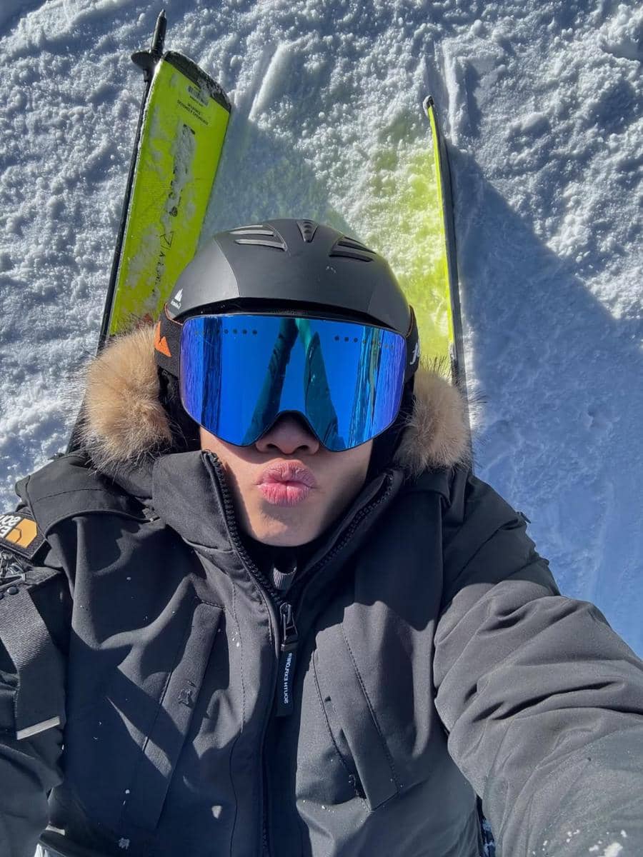 Fateh Halilintar Main Ski di Kazakhstan | IDN Times