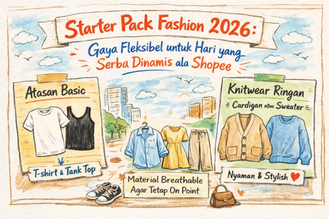 Starter Pack Fashion 2026: Ragam Gaya Fleksibel yang Dinamis | IDN Times