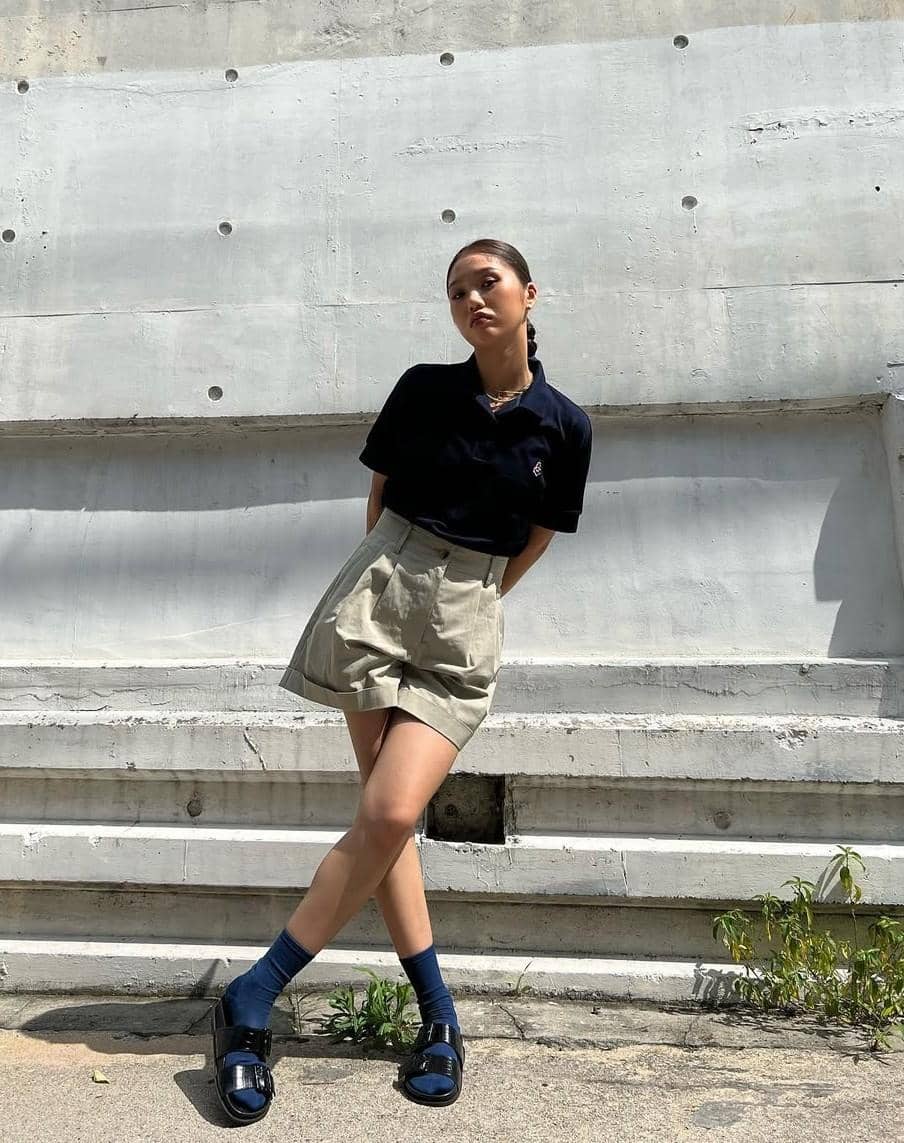 9 OOTD Pakai Short Pants ala Mimi Oh My Girl, Chic Abis! | IDN Times