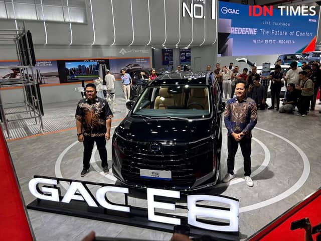 GAC E8 Debut di IIMS 2026, MPV Premium 7-Seater Hybrid | IDN Times