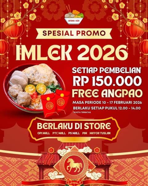 Daftar Promo Imlek 2026, Makanan hingga Hiburan | IDN Times