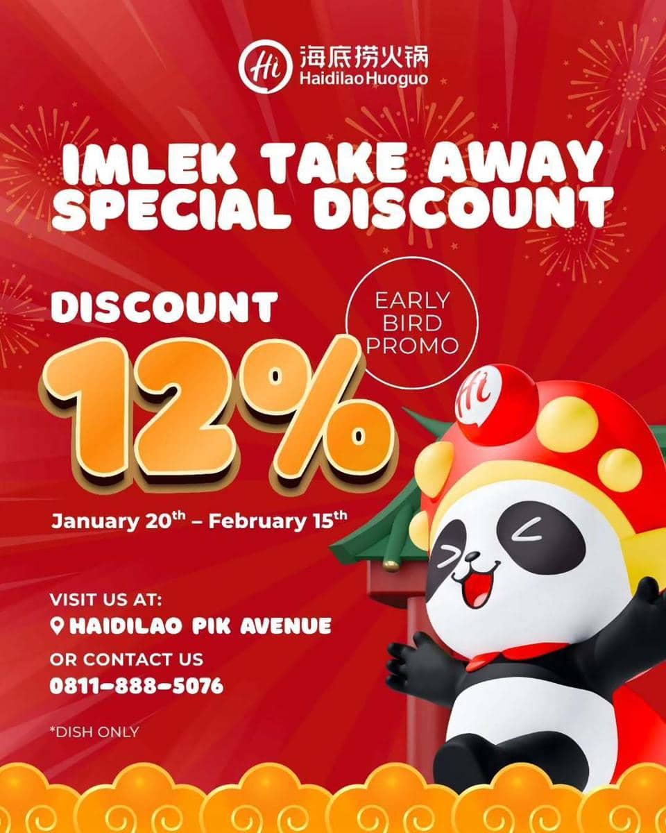 Daftar Promo Imlek 2026, Makanan hingga Hiburan | IDN Times