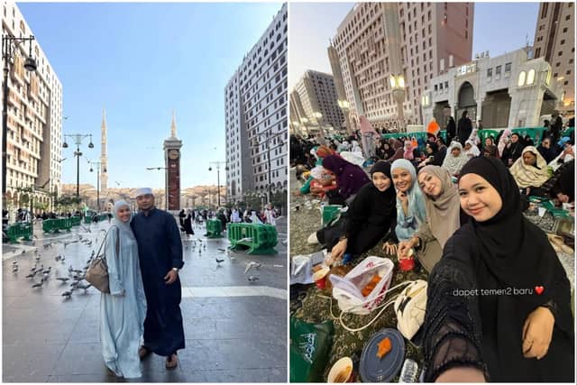 10 Potret Meisya Siregar dan Suami Jalani Ramadan 2026 di Tanah Suci ...