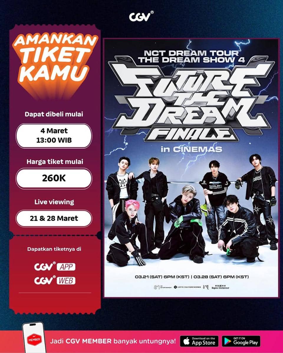 Konser Encore NCT DREAM akan Disiarkan Live di 86 Kota, Jakarta Masuk ...