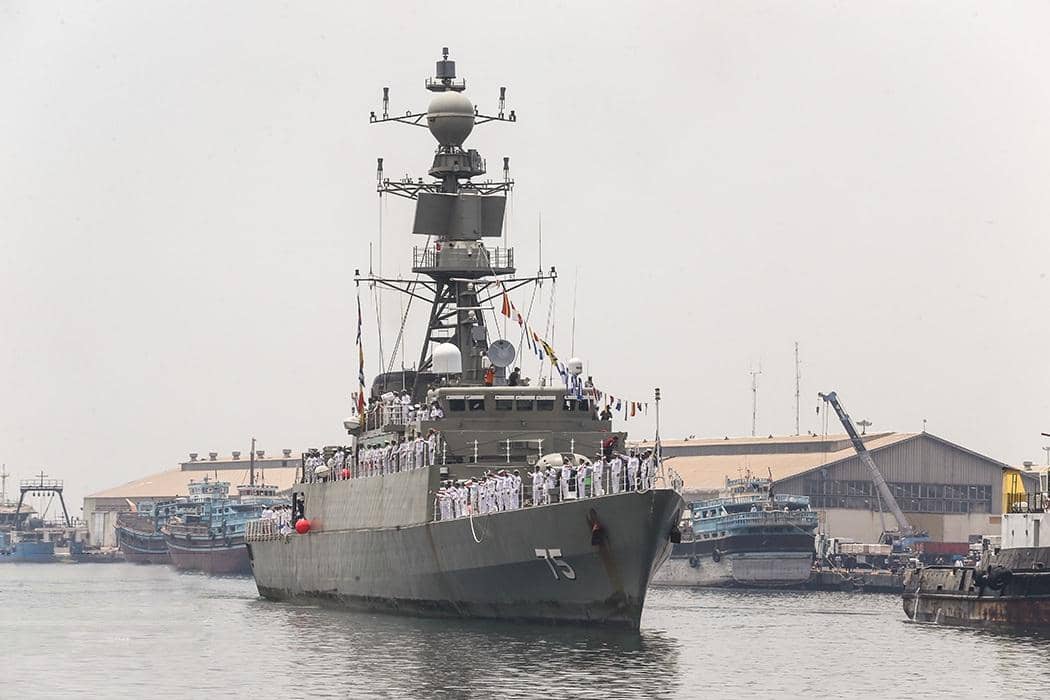 AS Tenggelamkan Kapal Fregat Iran di Lepas Pantai Sri Lanka | IDN Times