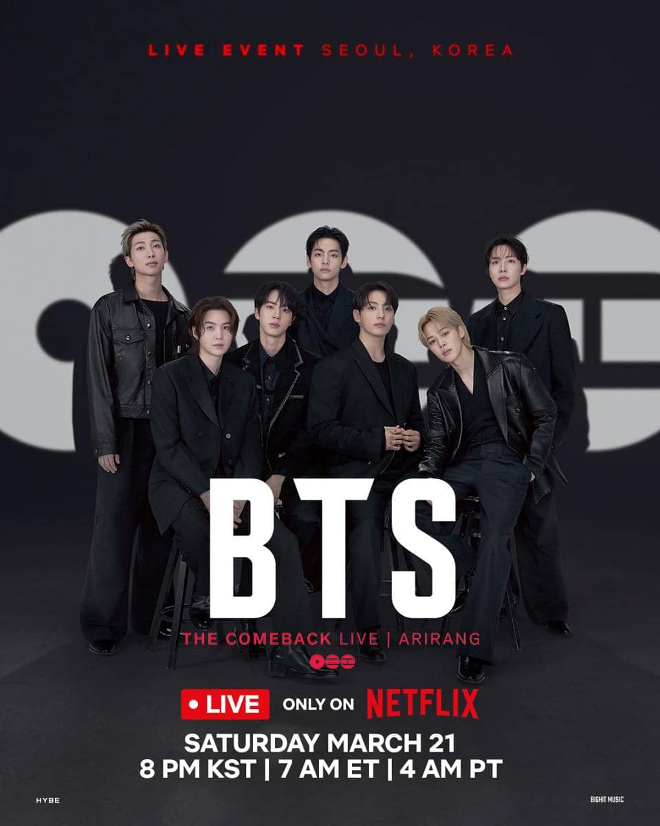 Link Live Streaming BTS The Comeback Arirang dan Cara Nonton | IDN Times