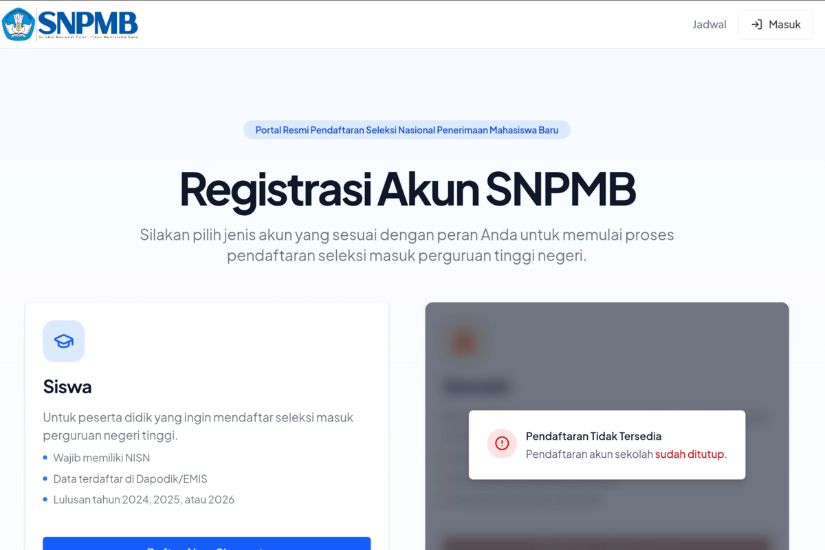 Nomor Pendaftaran SNBP yang Mana? Simak Cara Ceknya | IDN Times