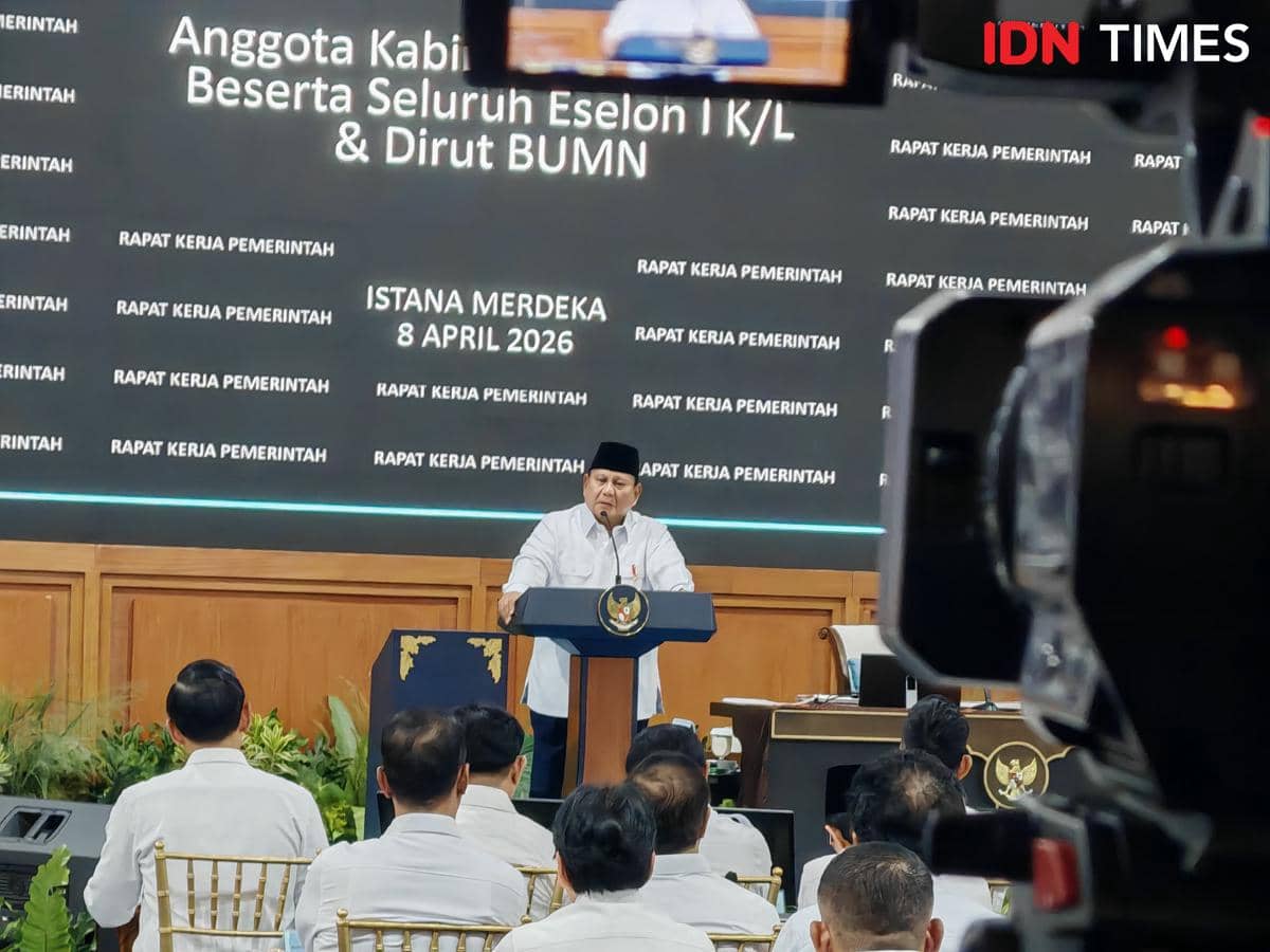 Prabowo Curhat Gak Enak Jadi Presiden: Aku Sudah Terlanjur | IDN Times