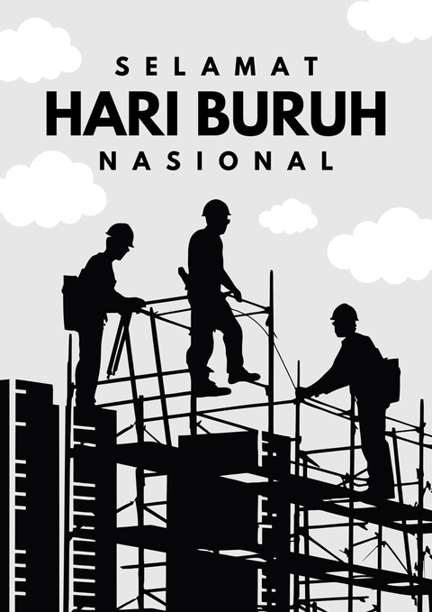 20 Poster Hari Buruh 2026 yang Kreatif dan Penuh Makna | IDN Times