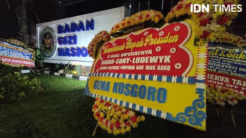 Ketika Karangan Bunga Selamat untuk Pemecatan Dadan Hiasi Kantor BGN ...
