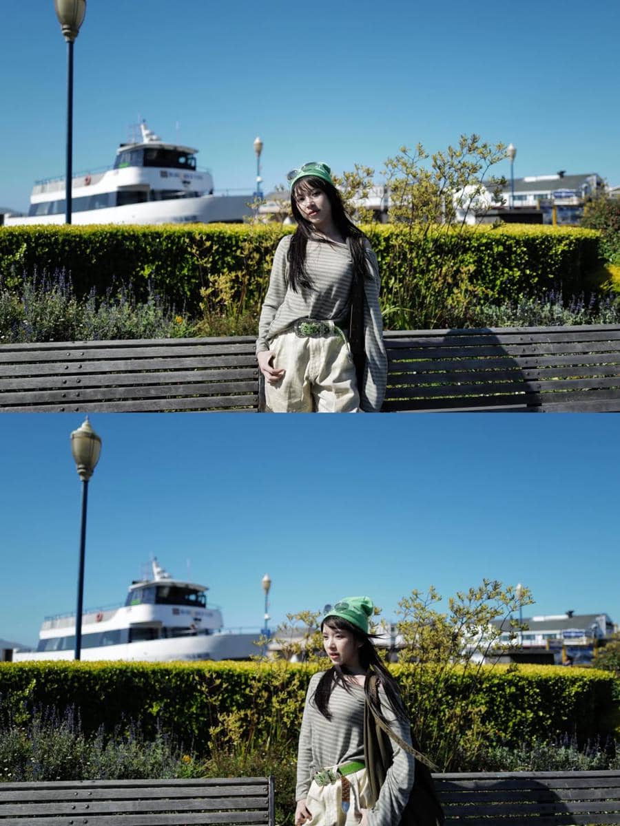 10 Potret Tiara Andini di Pier 39 San Fransisco | IDN Times